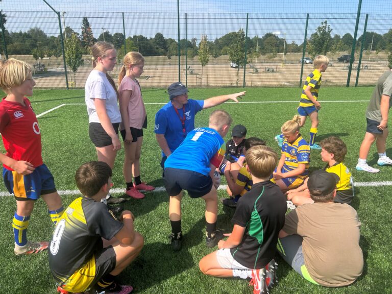 Scrum down, temperatures up at Romsey RFC Camp - Romsey Rugby Club